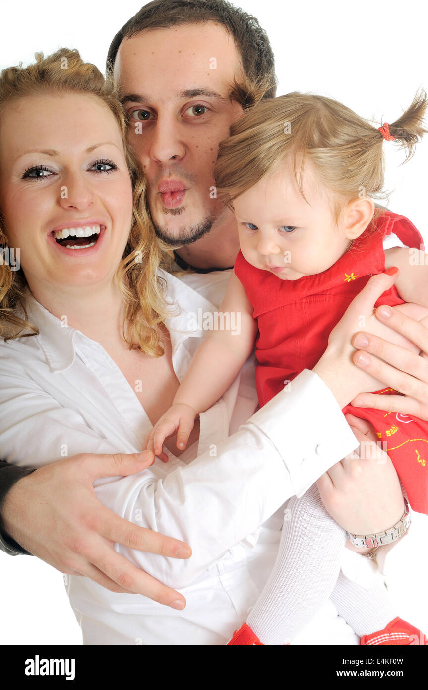 happy young family Stock Photo - Alamy