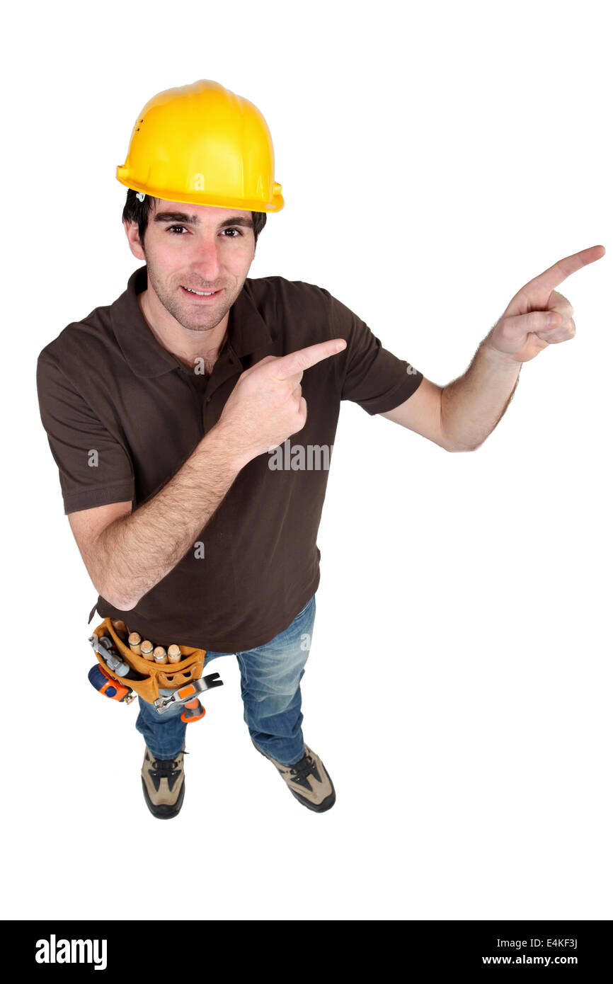 Worker feet Cut Out Stock Images & Pictures - Alamy