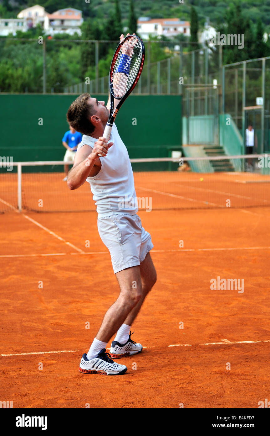 Red tennis raquet High Resolution Stock Photography and Images - Alamy