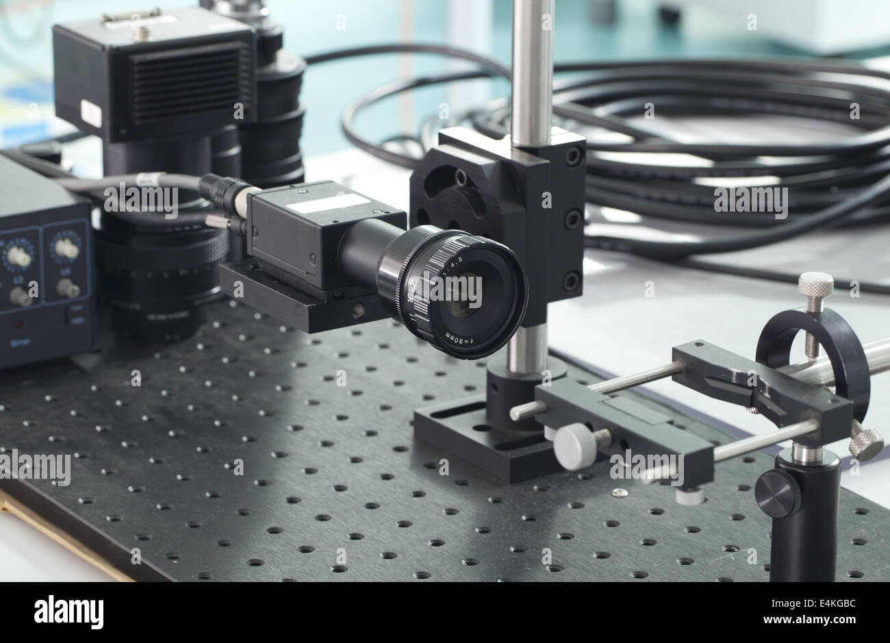 Camera inspection control Stock Photo - Alamy