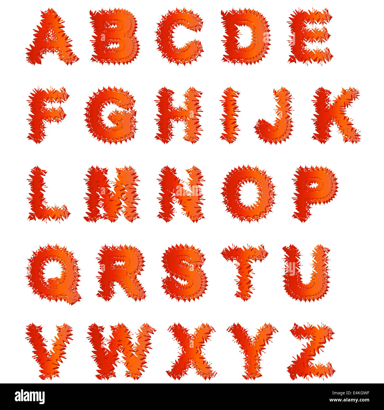 Abstract alphabet hi-res stock photography and images - Alamy