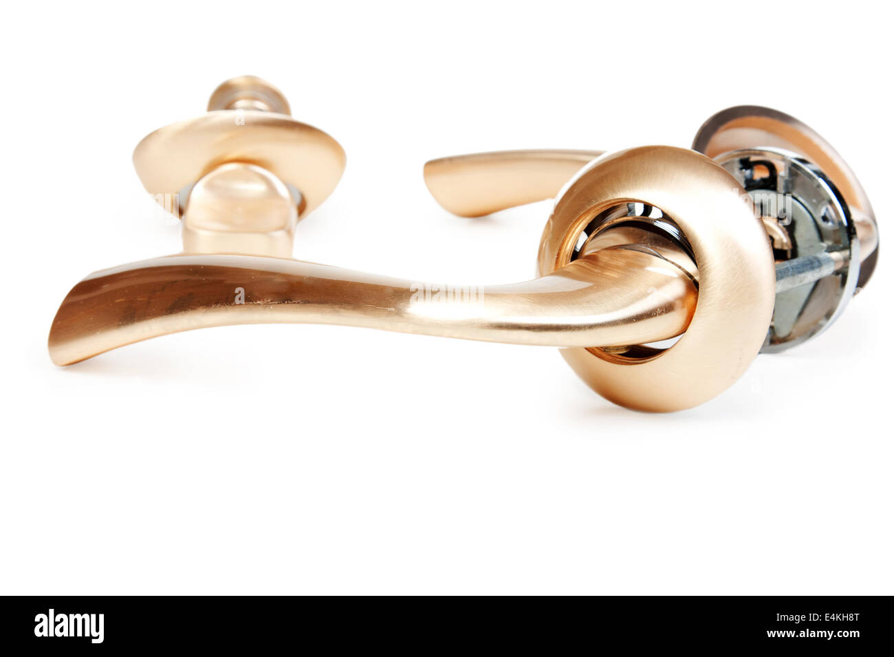 The bronze door handle Stock Photo - Alamy