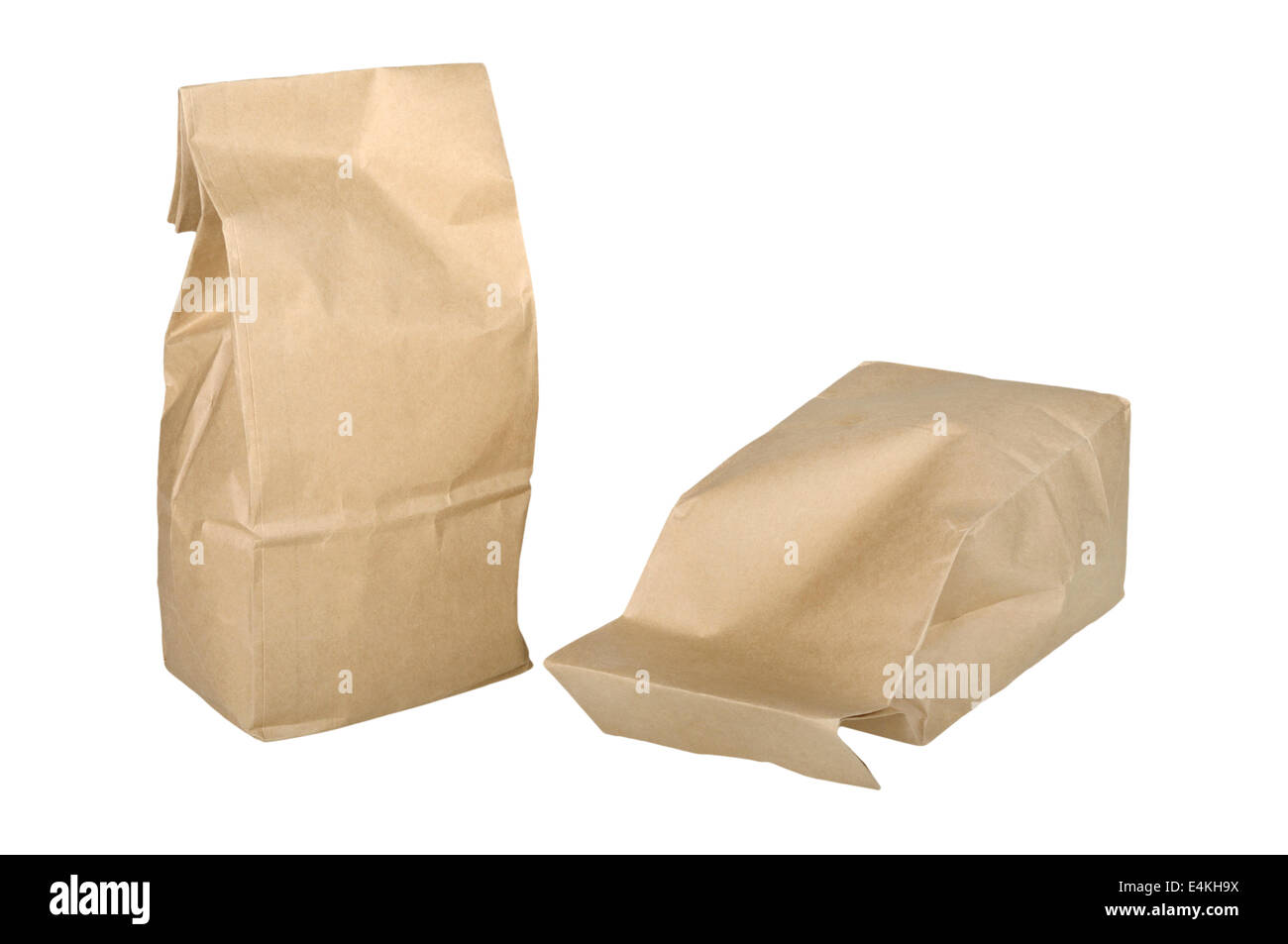 two paper bag Stock Photo - Alamy