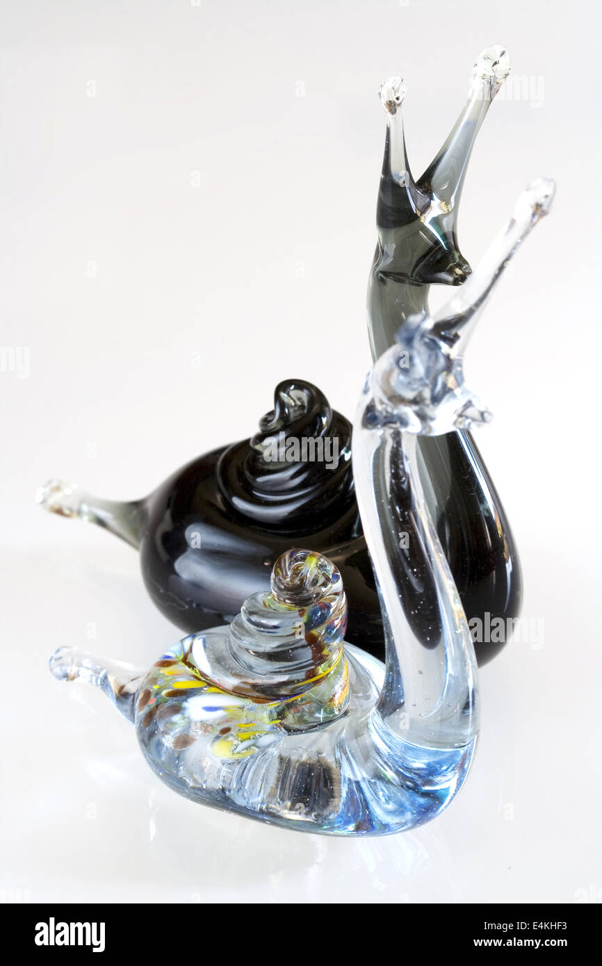 Glass snails hi-res stock photography and images - Alamy