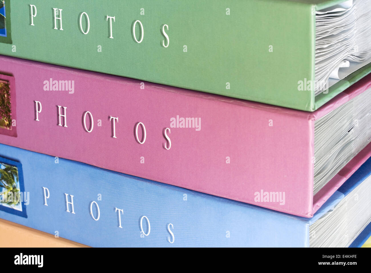 Pile photo albums hi-res stock photography and images - Alamy