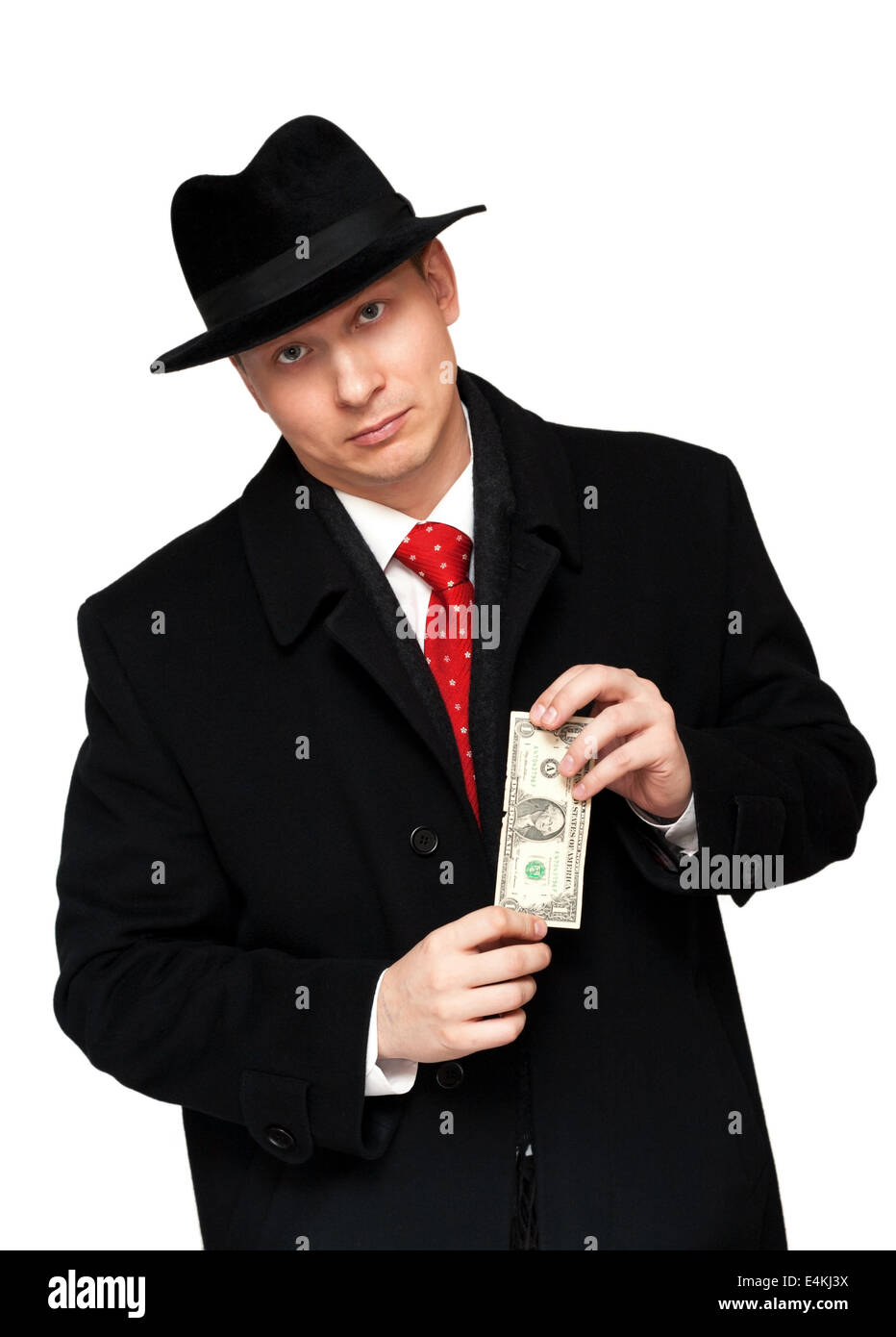 man with the dollar Stock Photo - Alamy
