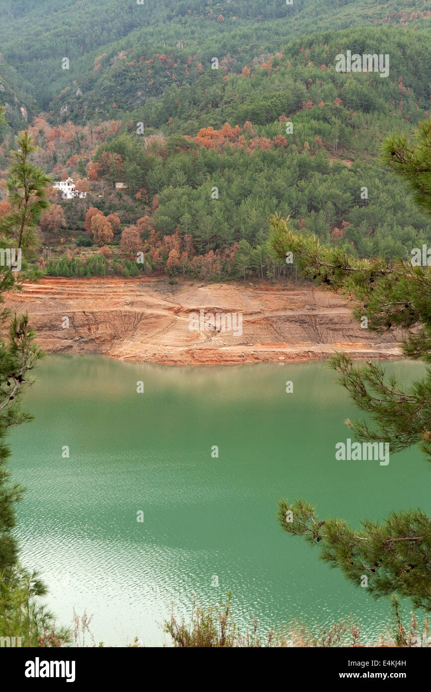 Views of the azure lake Stock Photo - Alamy