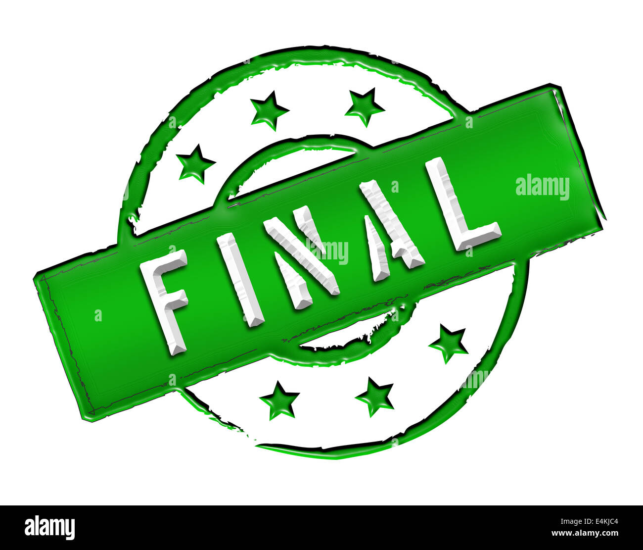 Stamp - FINAL Stock Photo - Alamy
