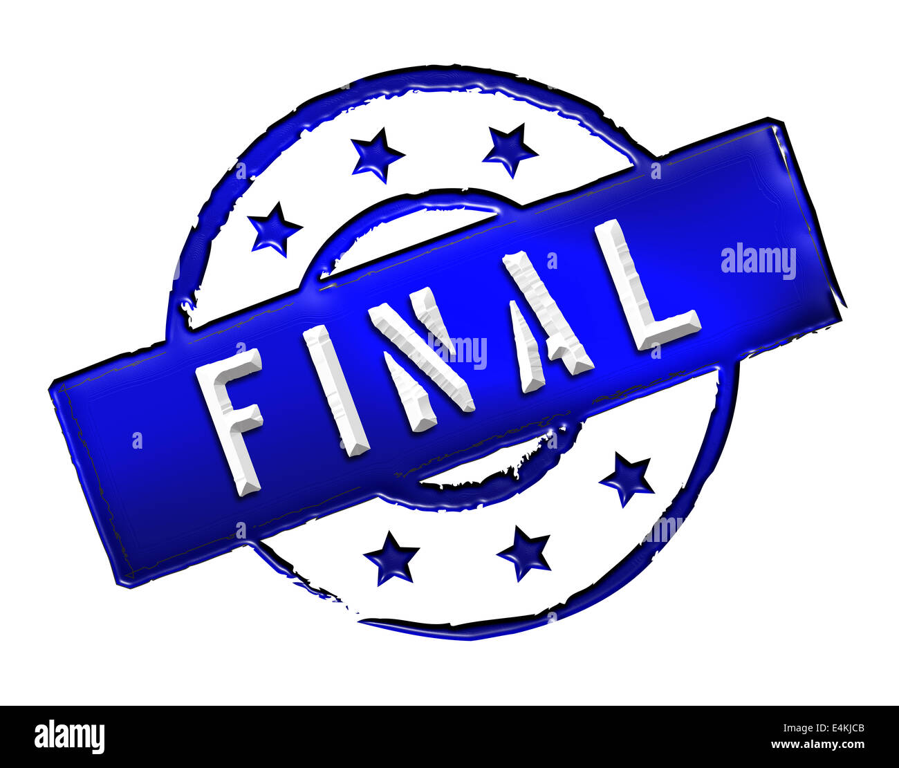 Stamp - FINAL Stock Photo - Alamy