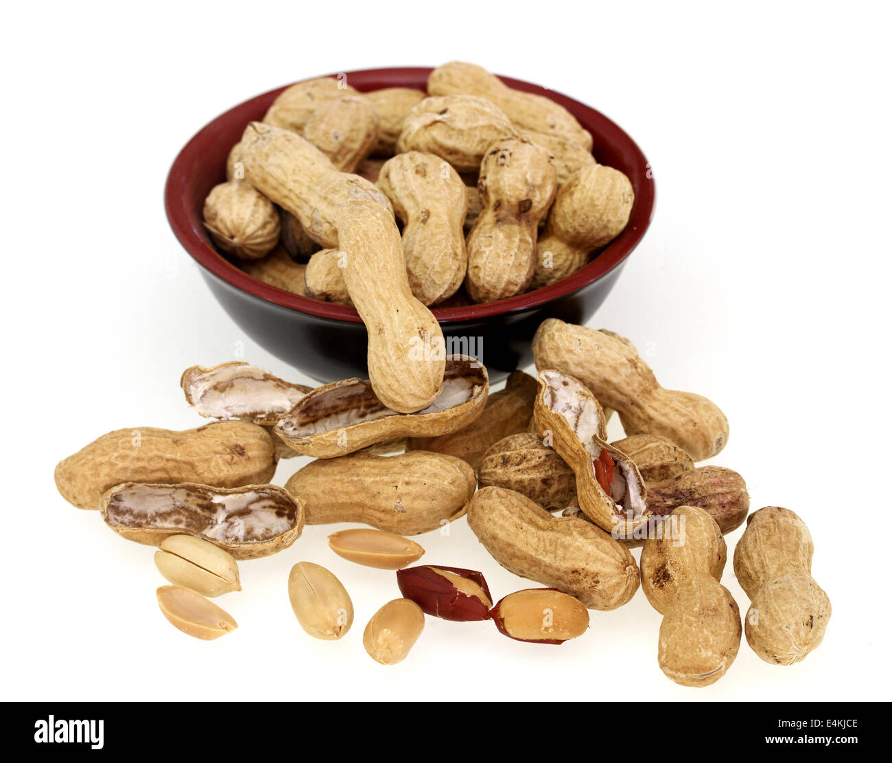 Peanut ground nut groundnut Cut Out Stock Images & Pictures - Alamy