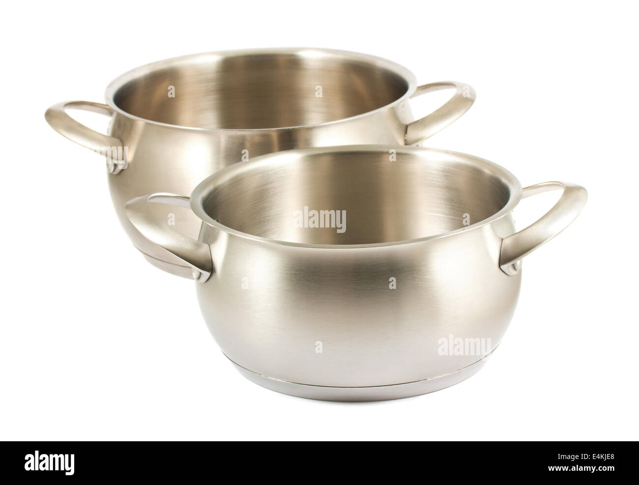 Two steel pans Stock Photo - Alamy