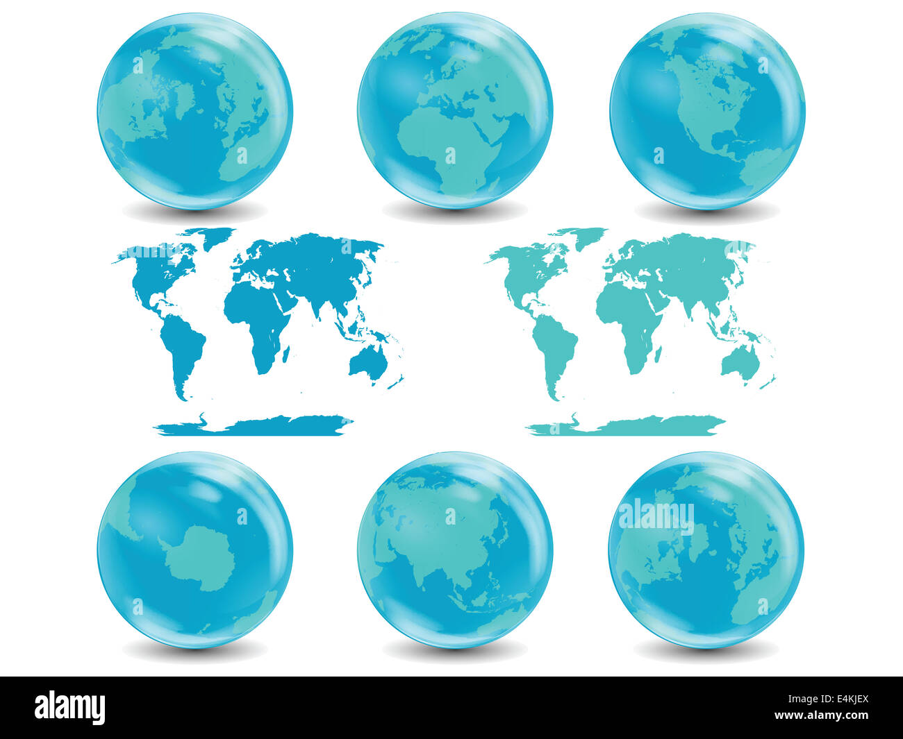 Water Globes Collection Stock Photo - Alamy