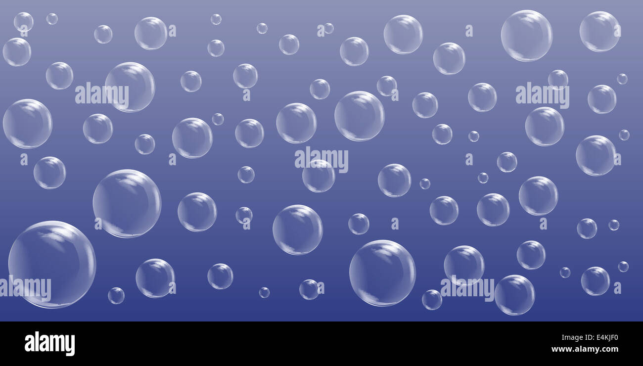 Bubbles Background Stock Photo - Alamy