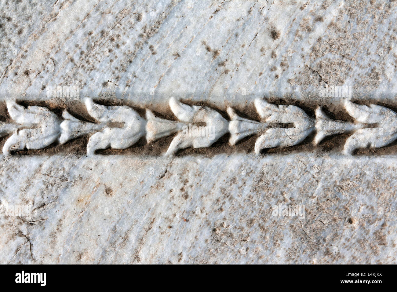 Carved patterns in marble Stock Photo - Alamy