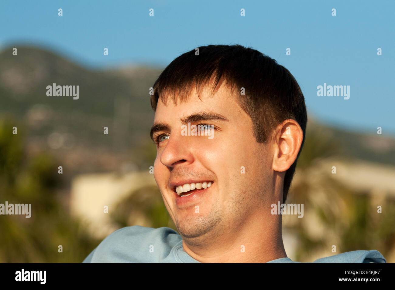 portrait of a man Stock Photo - Alamy