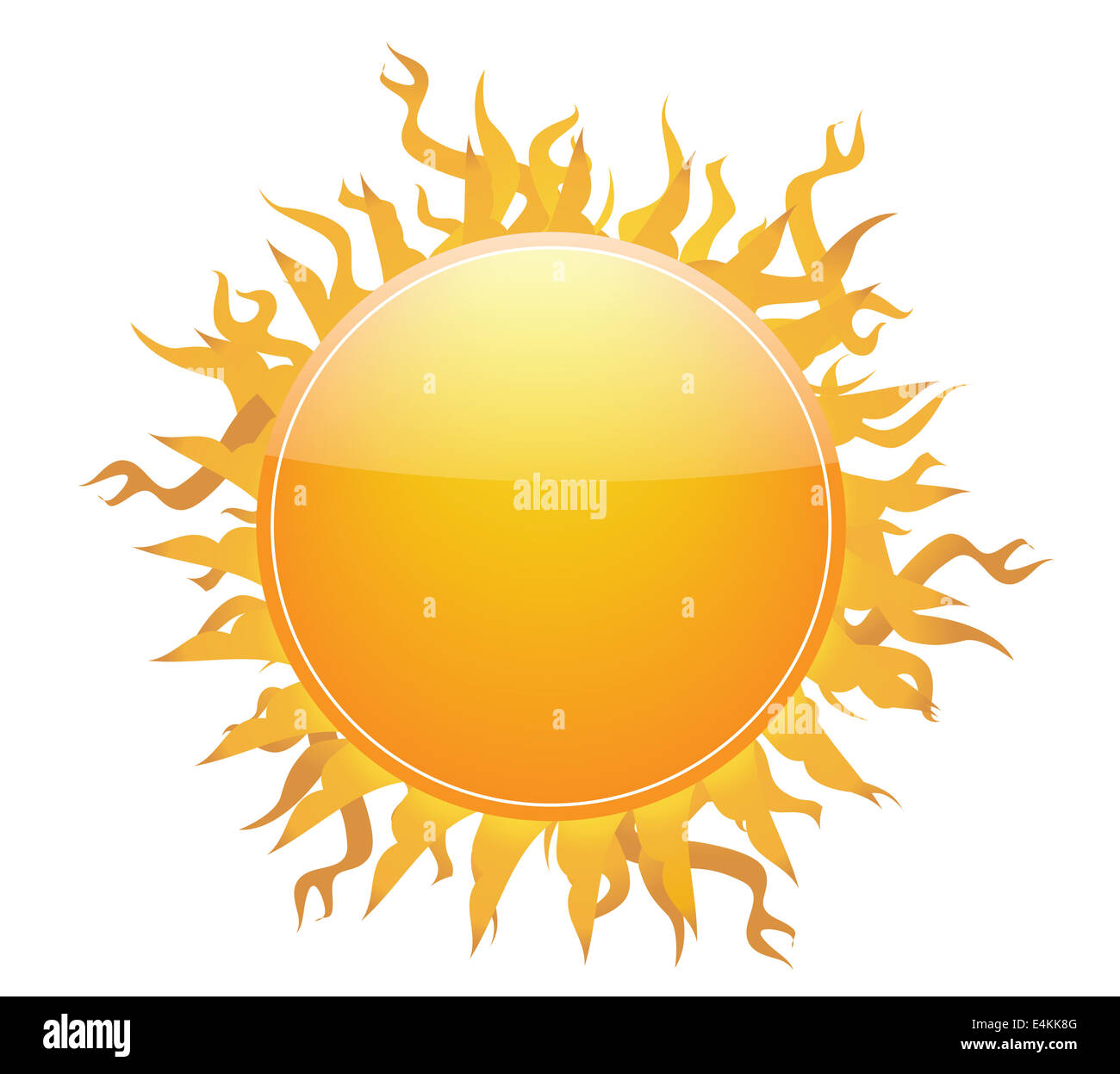 Sunbeam icon Cut Out Stock Images & Pictures - Alamy