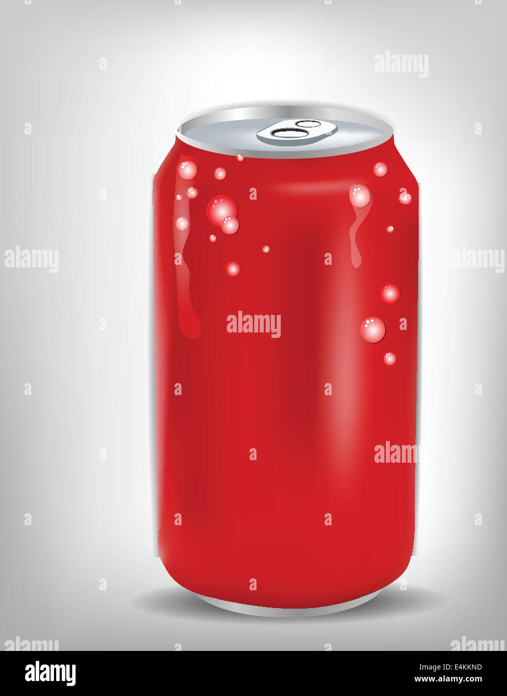 Soda Red can Stock Photo - Alamy