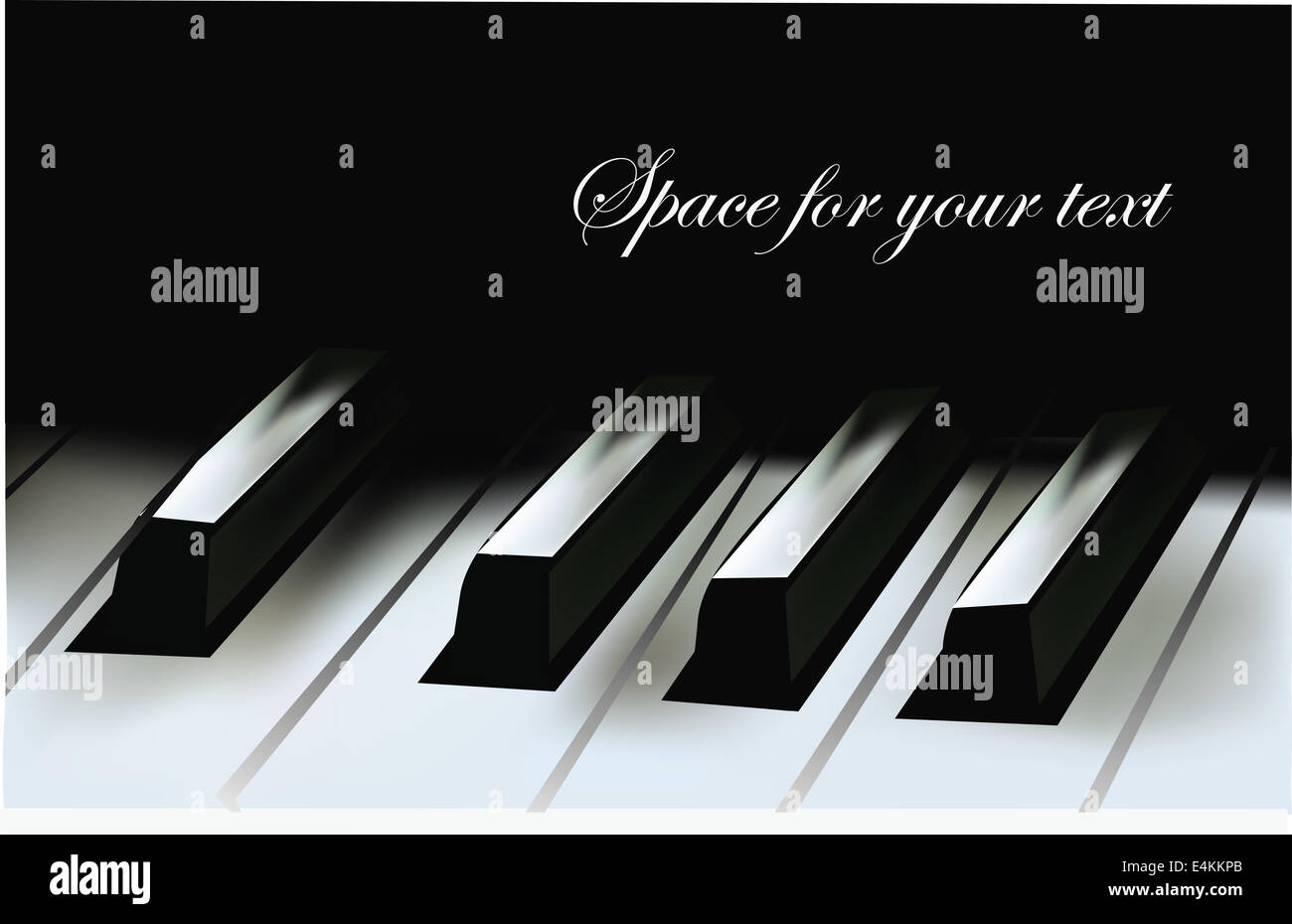 Piano keys realistic musical hi-res stock photography and images - Alamy