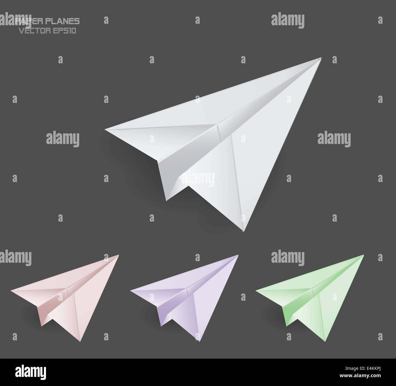 Wings paper planes hi-res stock photography and images - Alamy