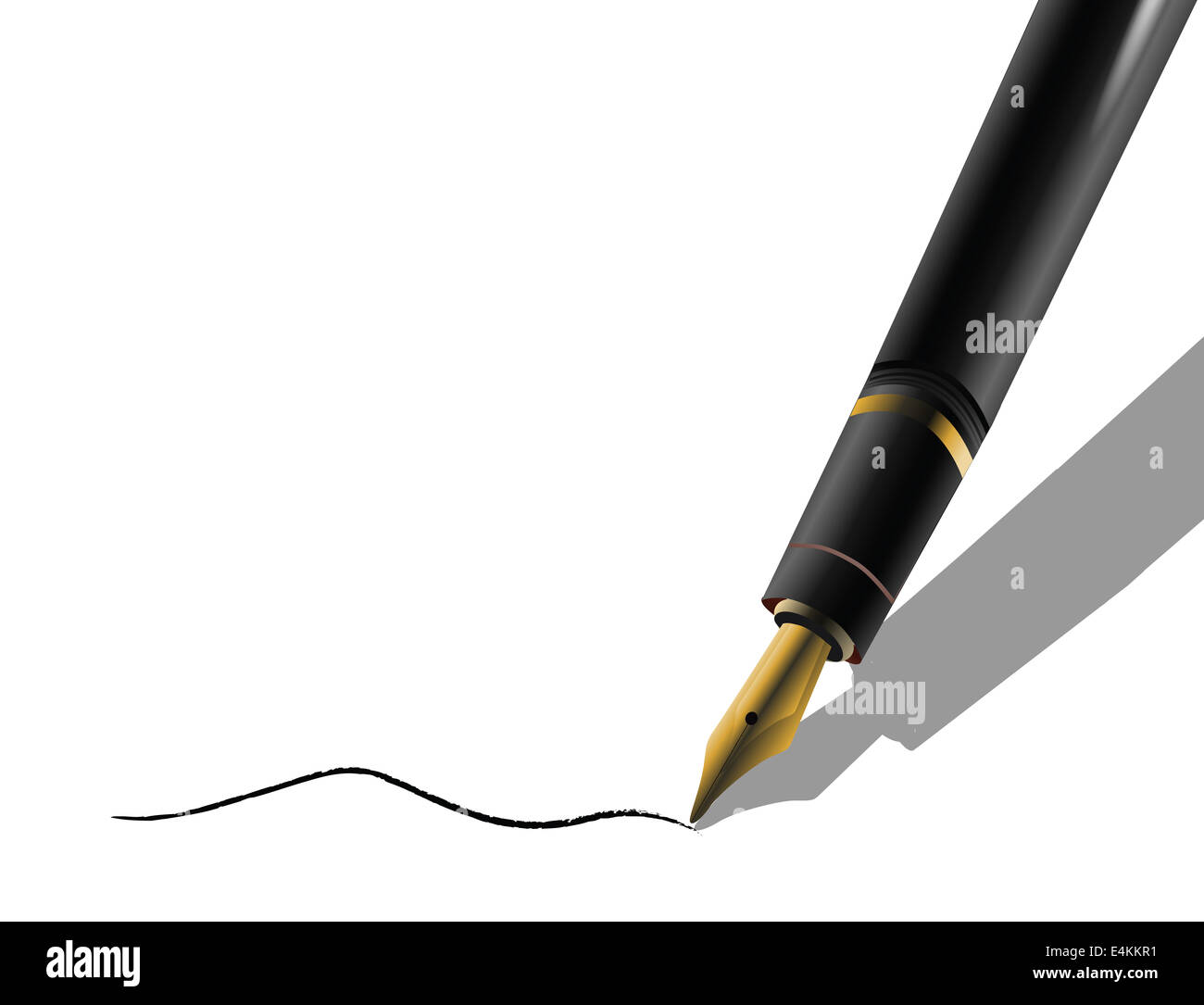 Fountain pen ink stain hi-res stock photography and images - Alamy