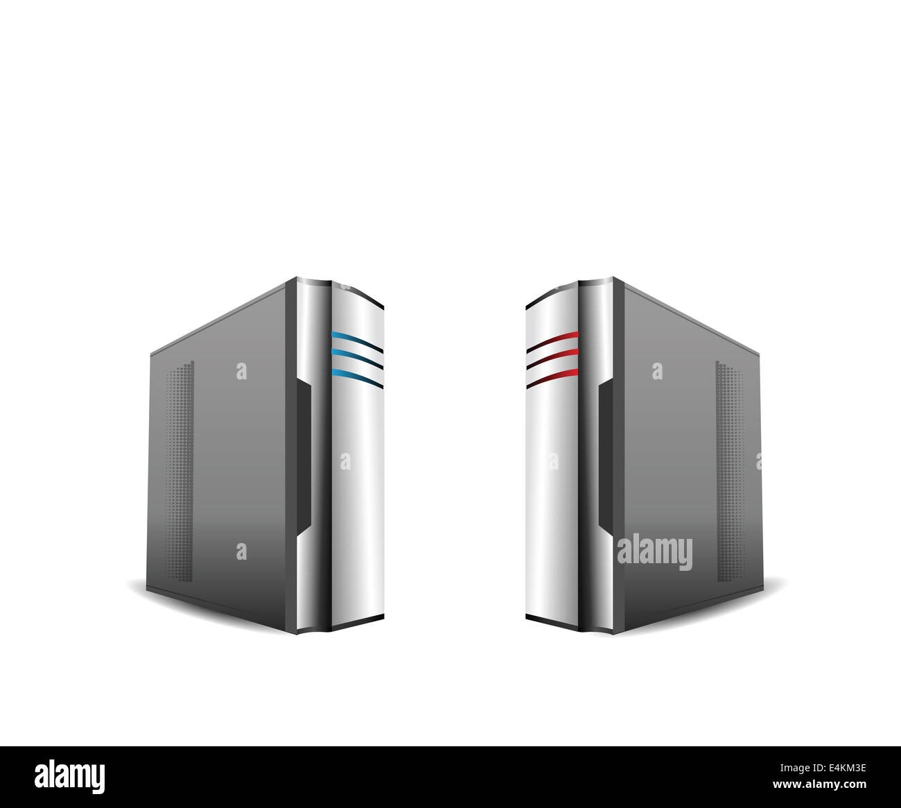 Futuristic datacenter Cut Out Stock Images & Pictures - Alamy