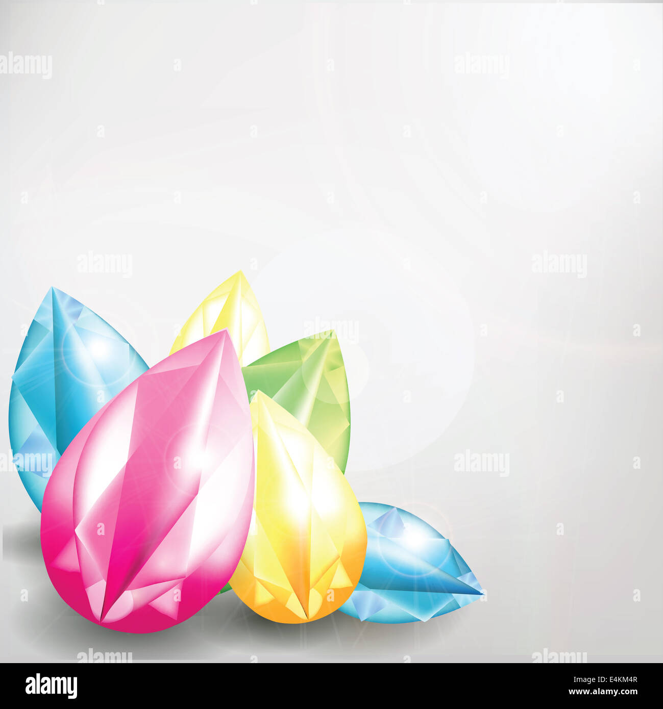 Colorful Diamonds Background Stock Photo - Alamy