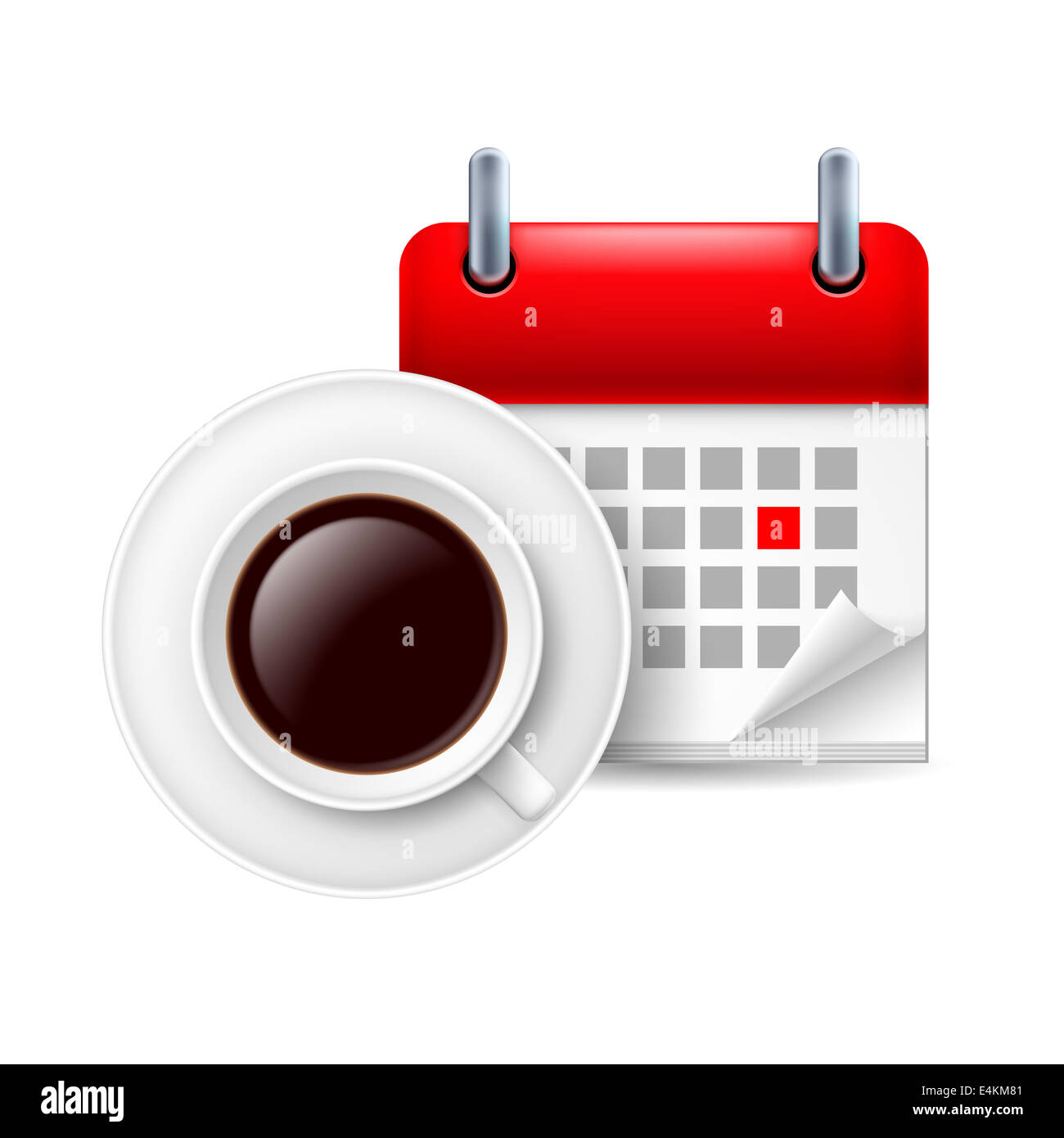 Calendar marked off Cut Out Stock Images & Pictures - Alamy