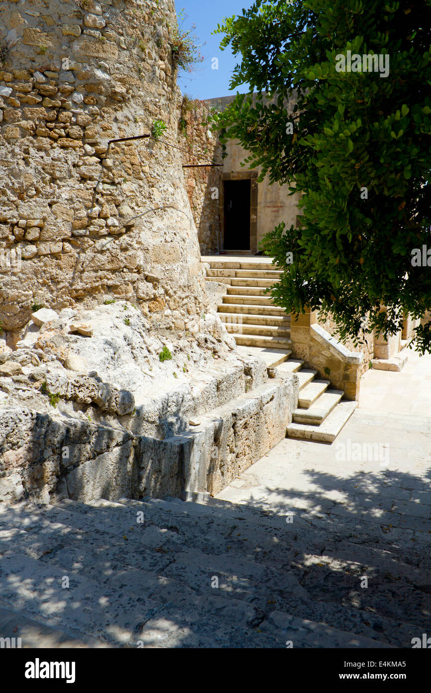 Arabic castle in Denia Spain Stock Photo - Alamy