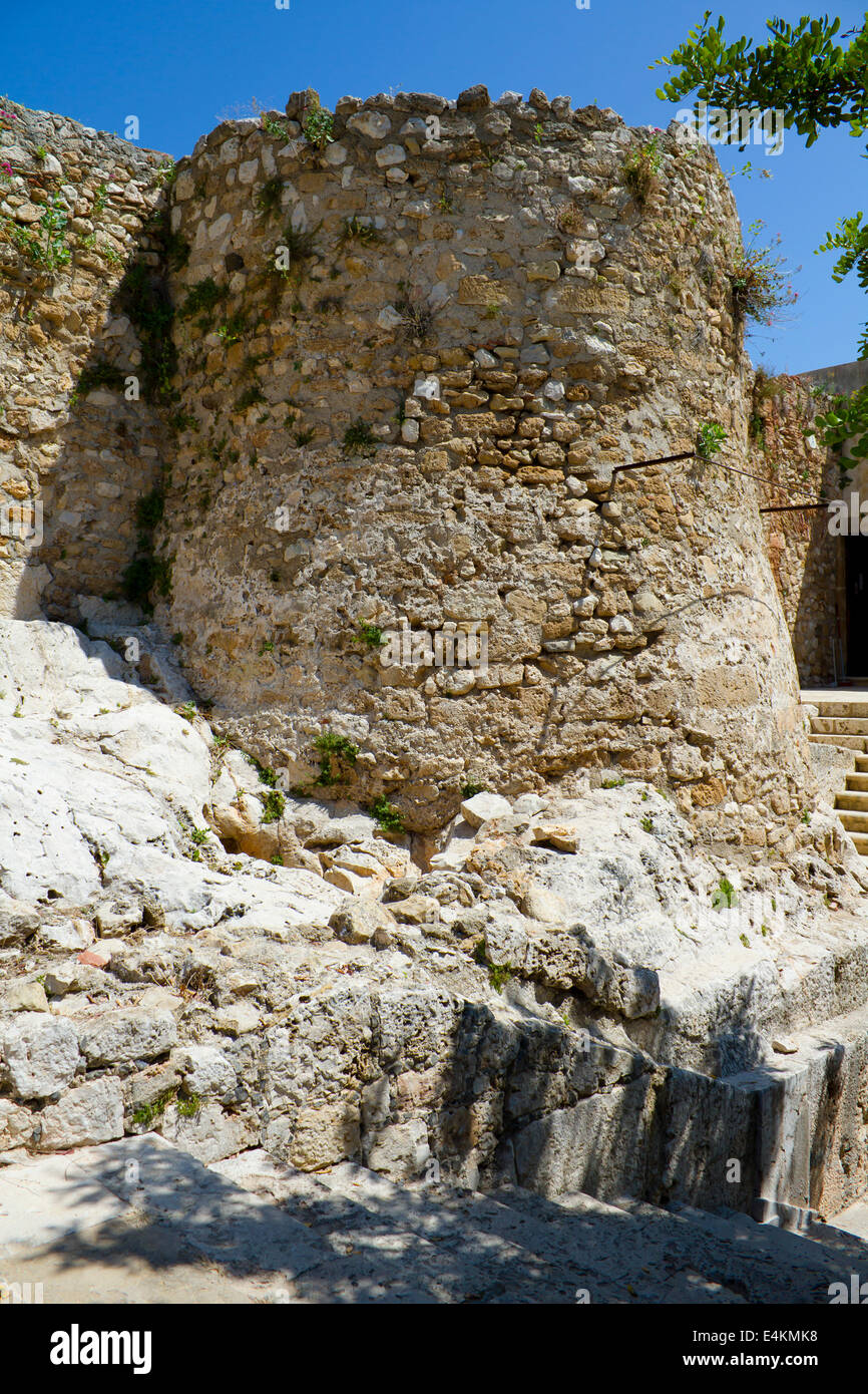 Arabic castle in Denia Spain Stock Photo - Alamy