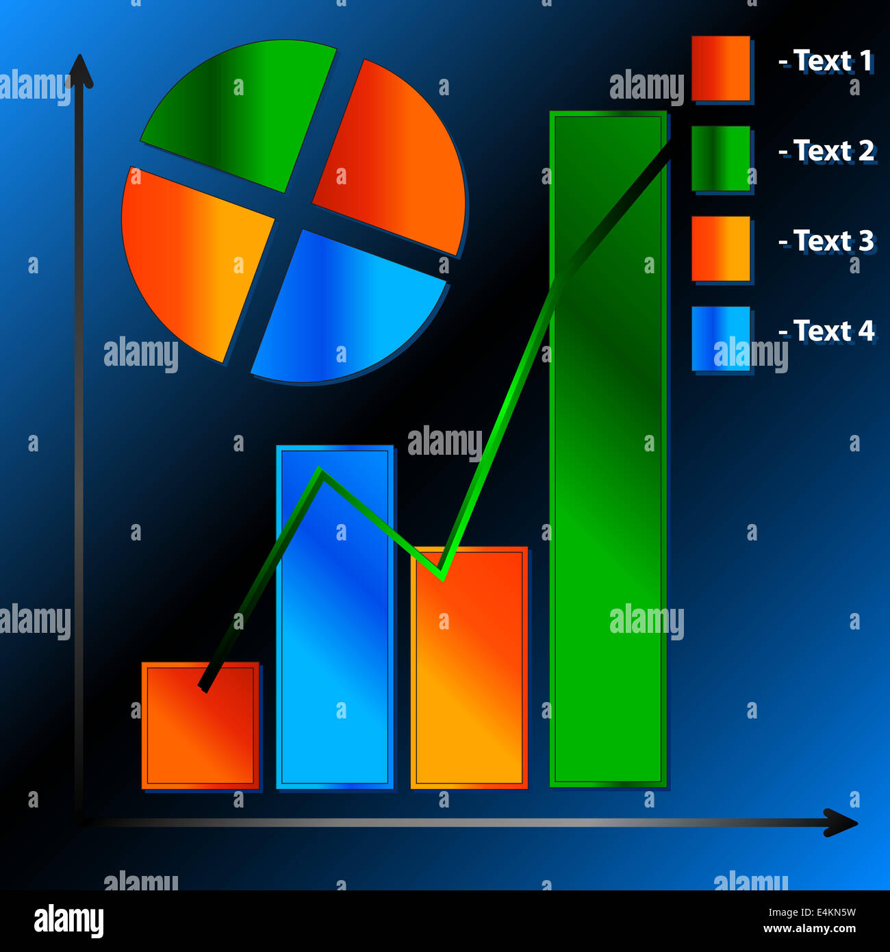Charts percentage hi-res stock photography and images - Alamy