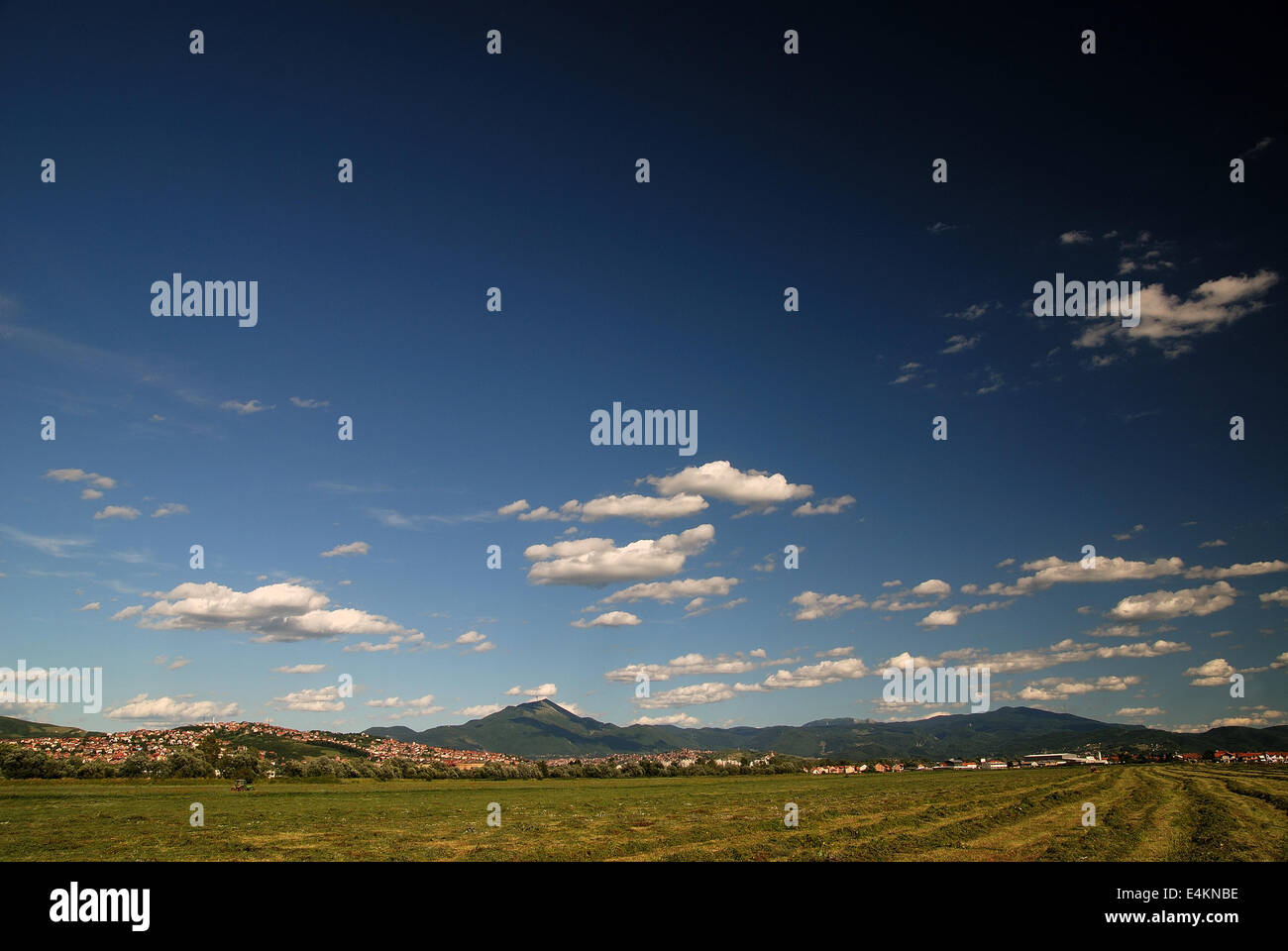sunny day and dramatic sky Stock Photo - Alamy
