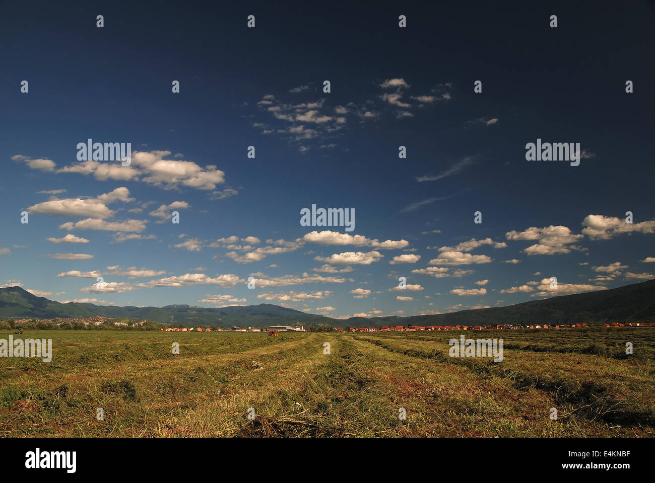 sunny day and dramatic sky Stock Photo - Alamy