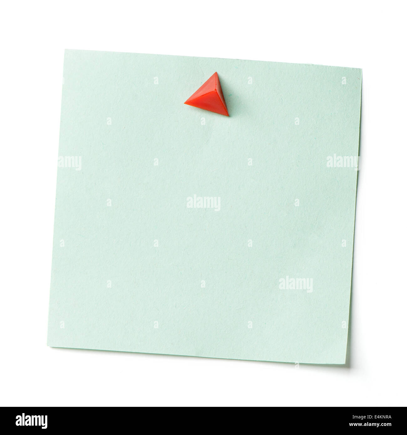 Note with a paper clip Stock Photo - Alamy