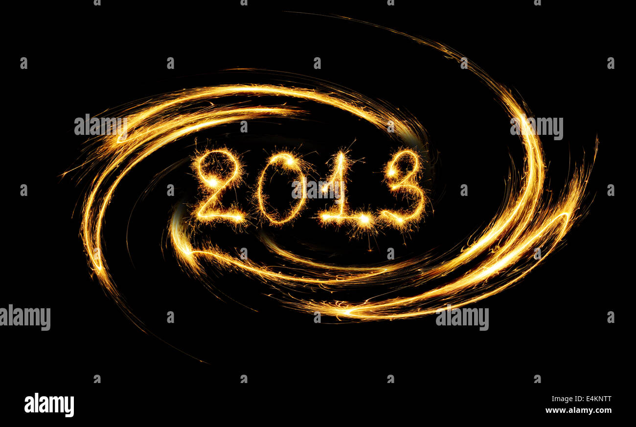 Flying firework sparks hi-res stock photography and images - Alamy