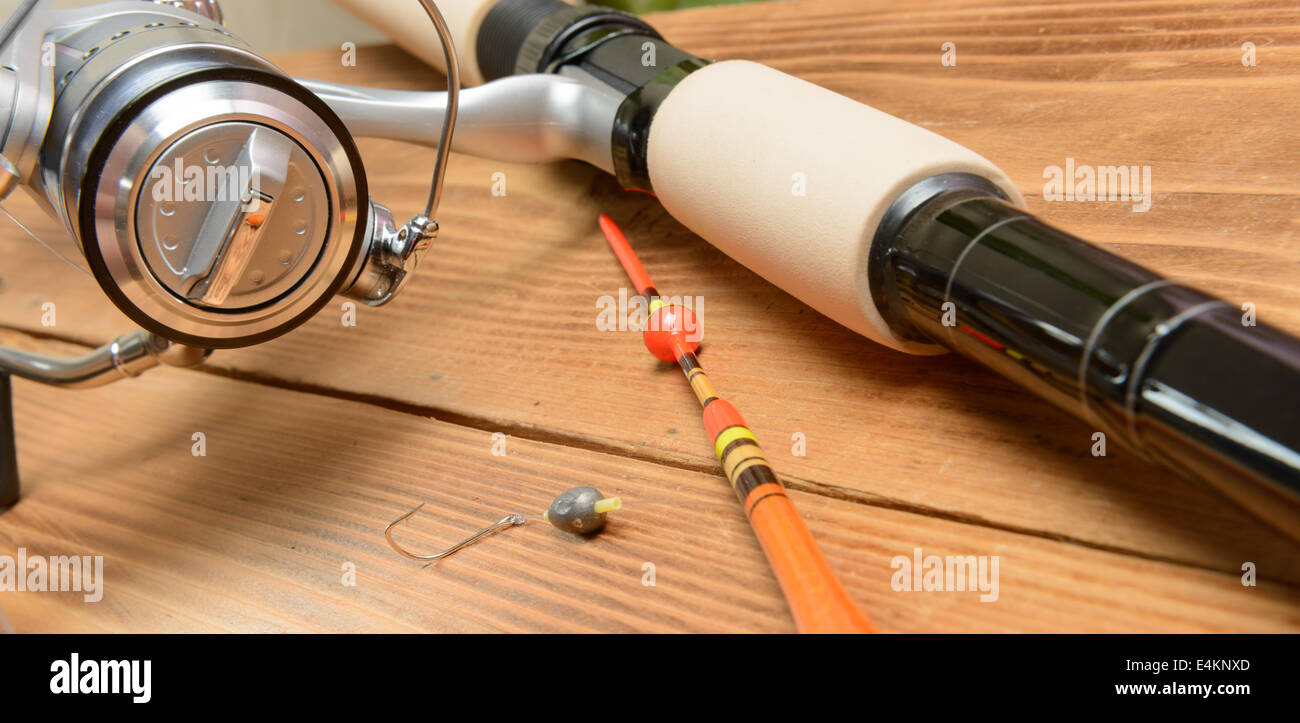 Objects for fishing Stock Photo - Alamy