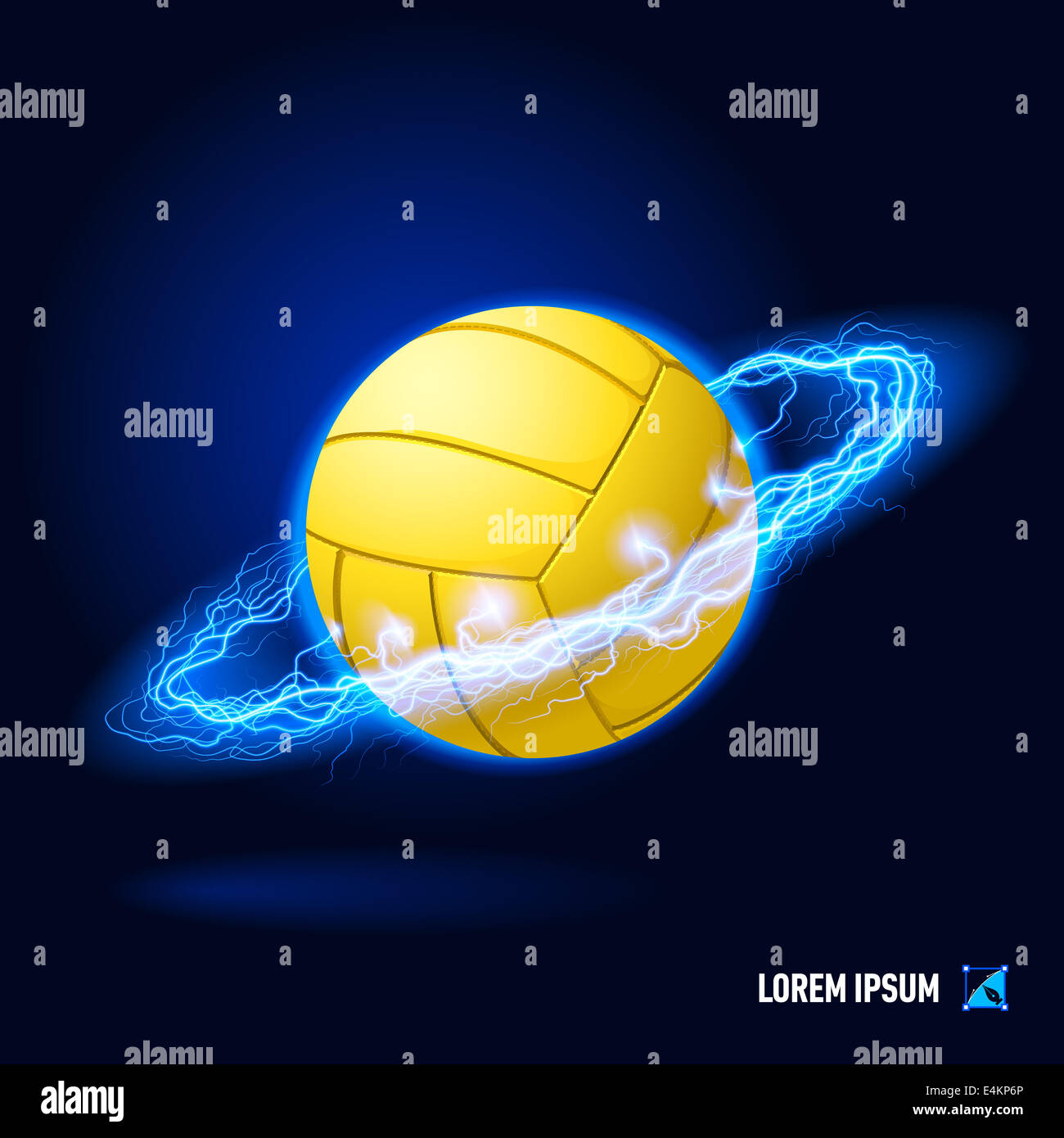 Blue electric realistic flash hi-res stock photography and images - Alamy