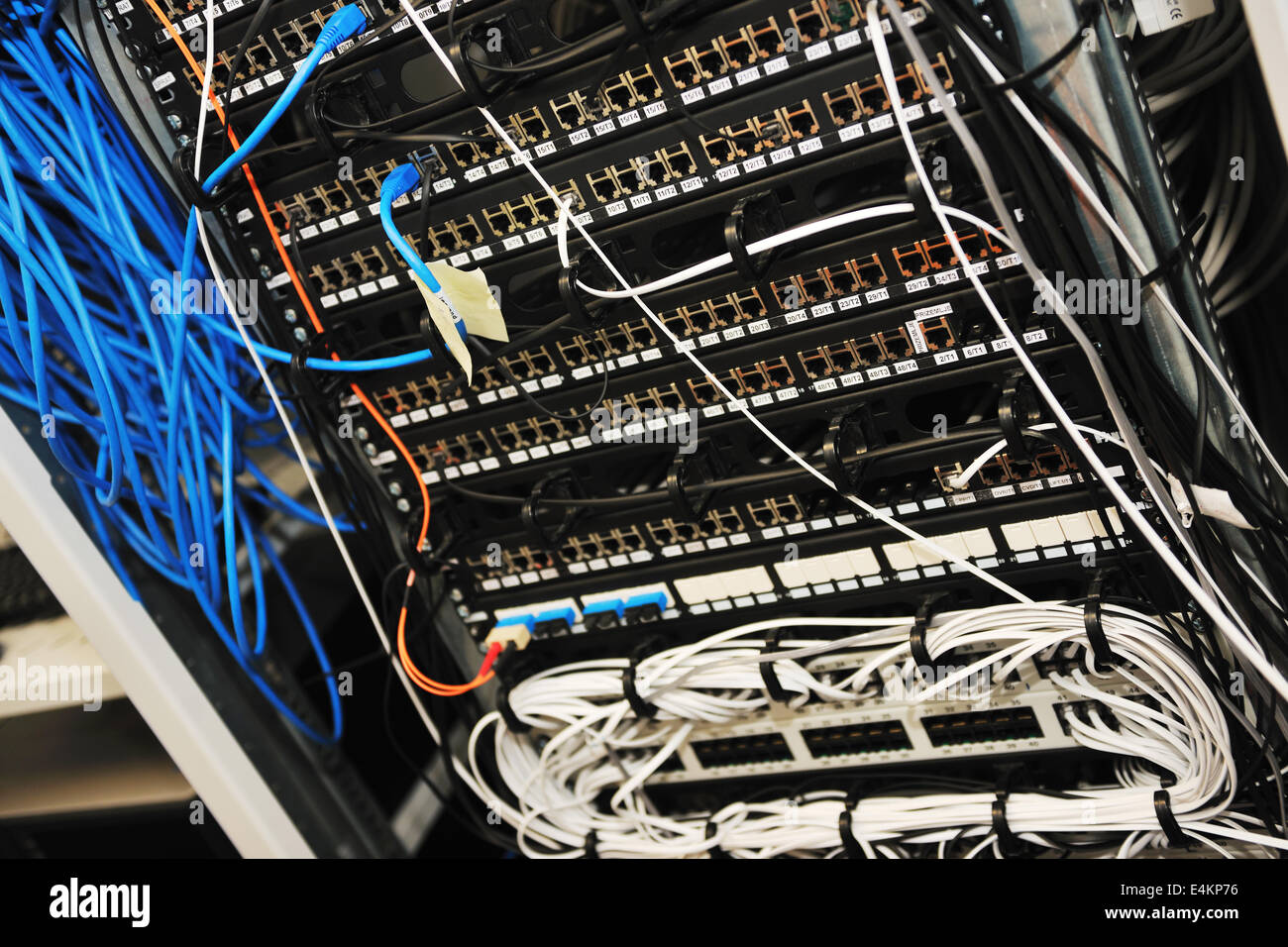 network server room routers Stock Photo - Alamy
