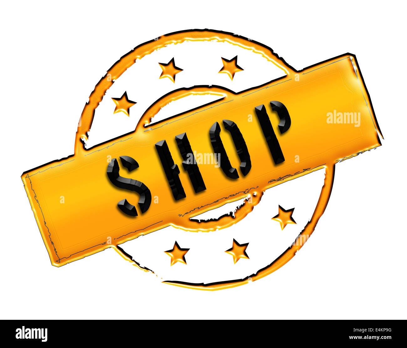 Stamp - SHOP Stock Photo - Alamy