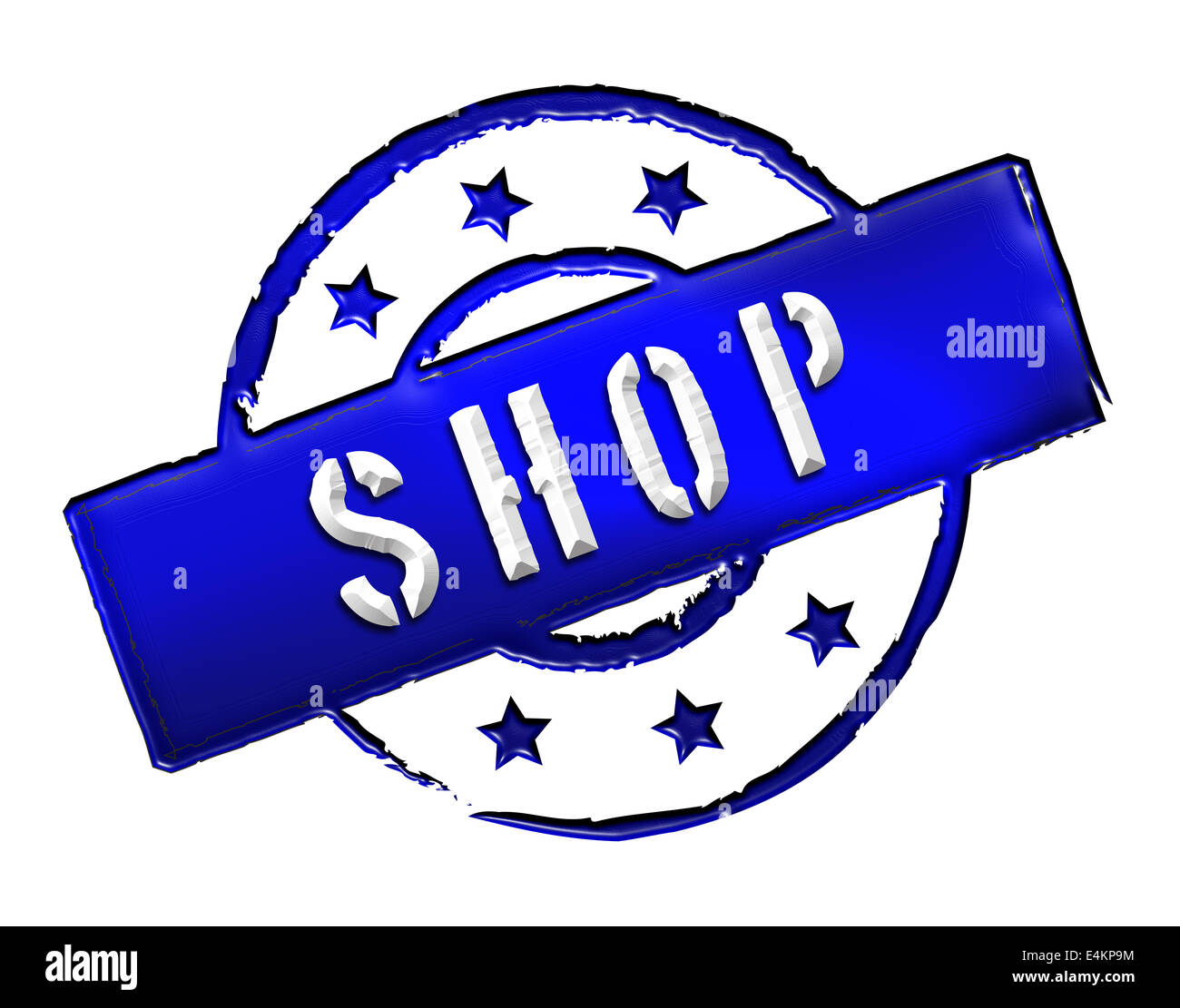 Stamp - SHOP Stock Photo - Alamy