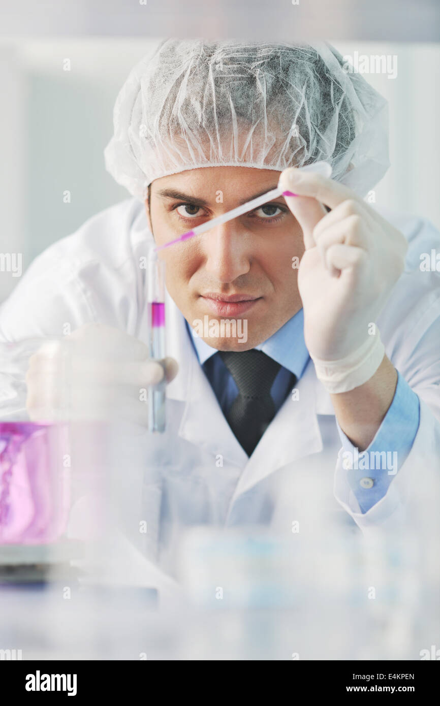 research and science people in laboratory Stock Photo - Alamy