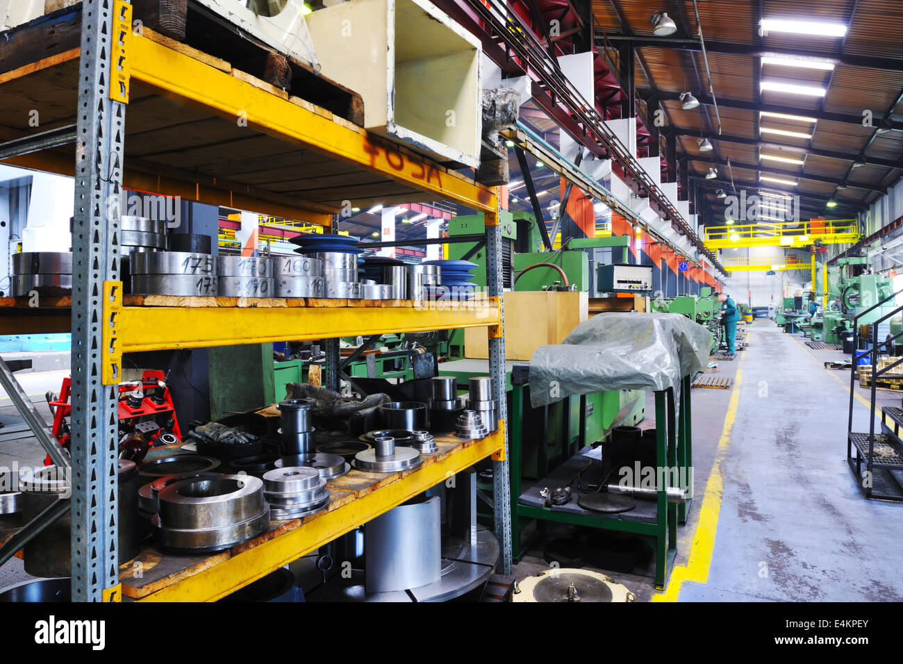 metal industy factory indoor Stock Photo - Alamy