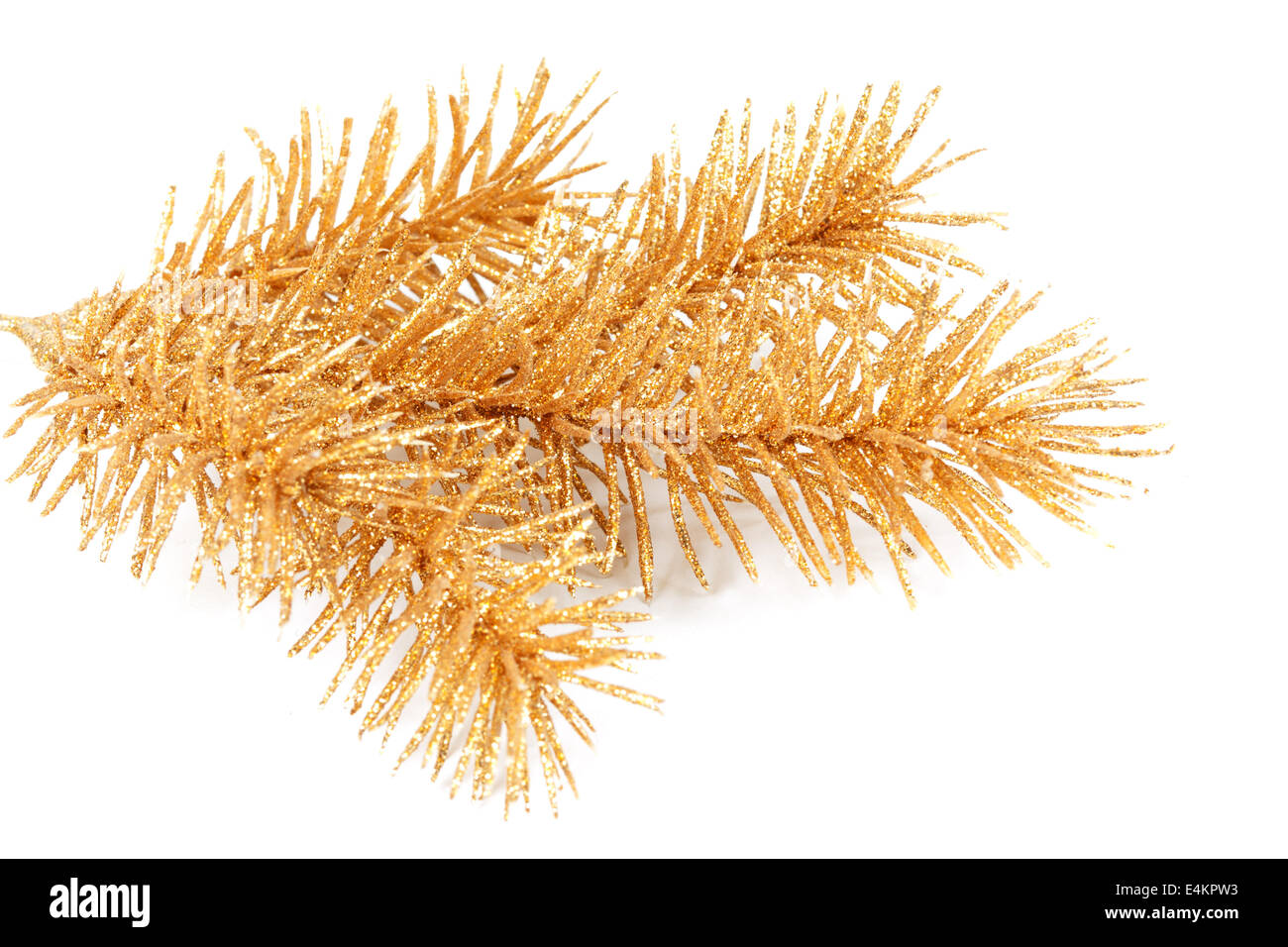 decorative golden branch Stock Photo - Alamy