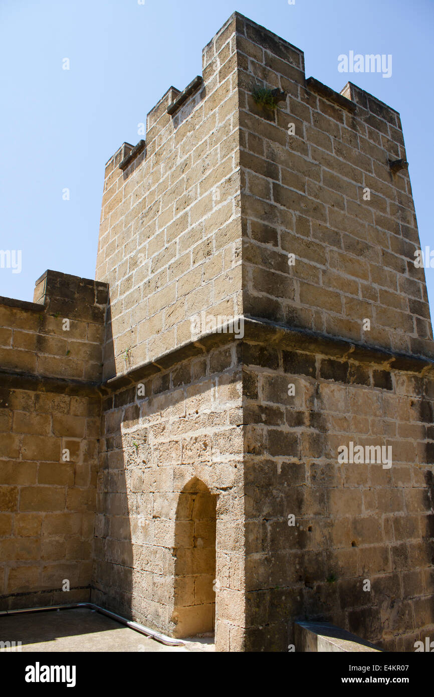 Arabic castle in Denia Spain Stock Photo - Alamy