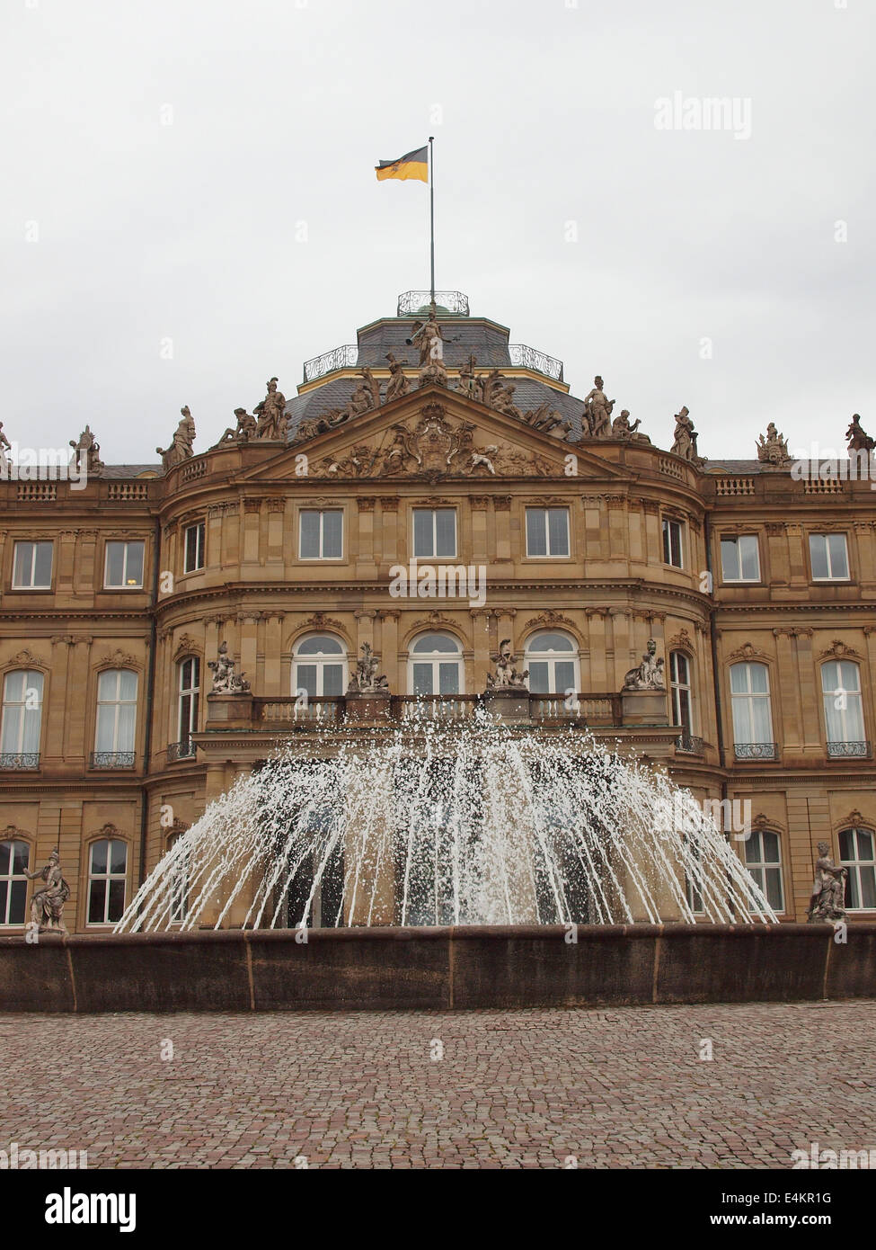 Neues Schloss (New Castle), Stuttgart Stock Photo - Alamy