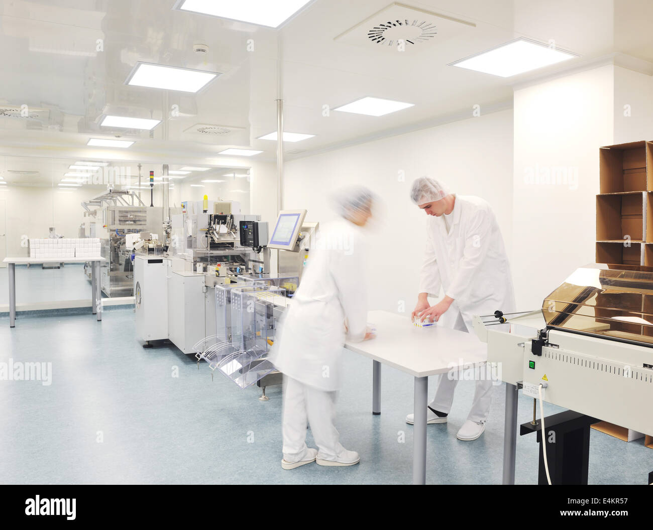 medical factory and production indoor Stock Photo - Alamy
