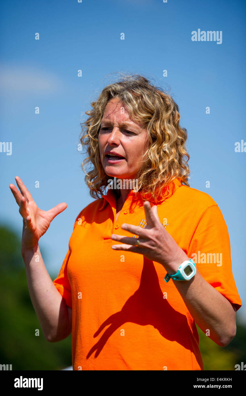 BBC wildlife and science TV presenter Kate Humble Stock Photo - Alamy