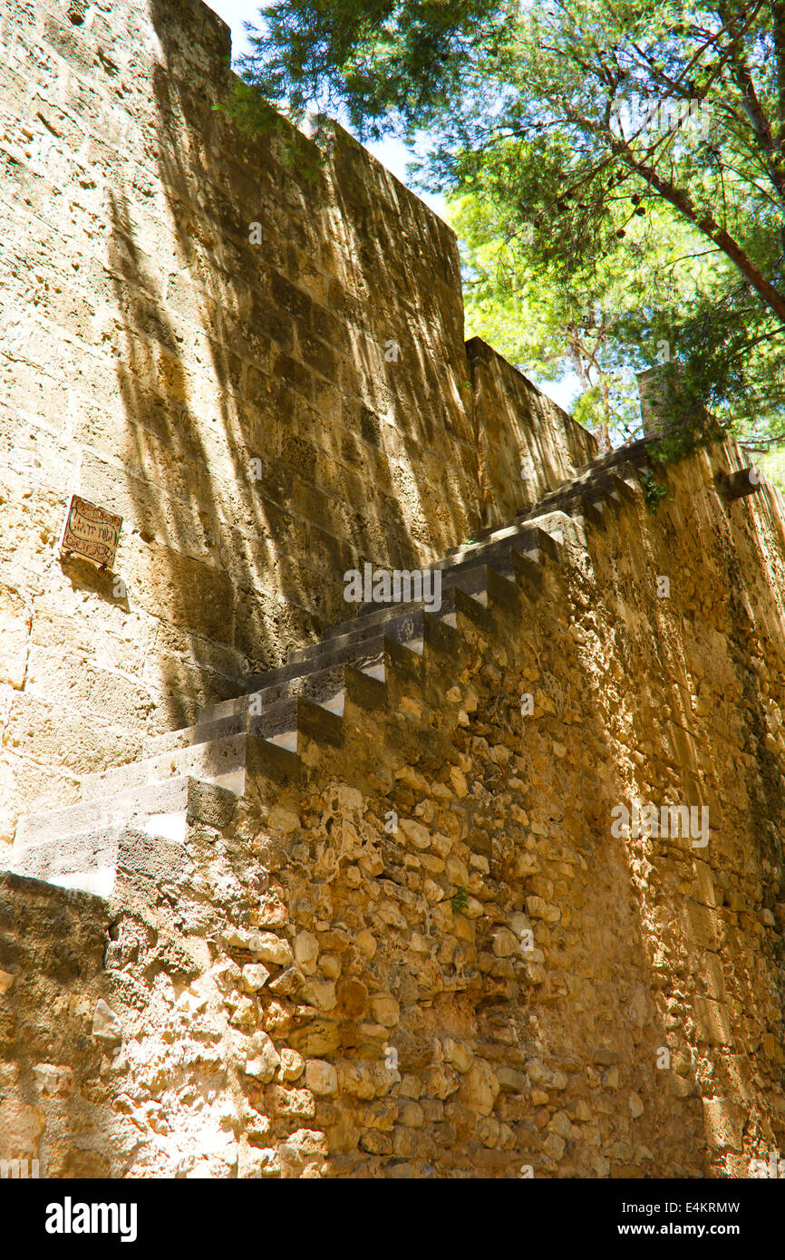 Arabic castle in Denia Spain Stock Photo - Alamy