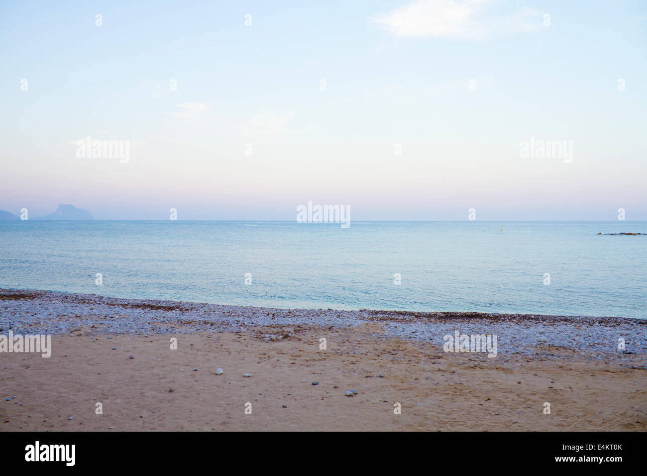 Gorgeous spanish Beach in Summertime Stock Photo - Alamy