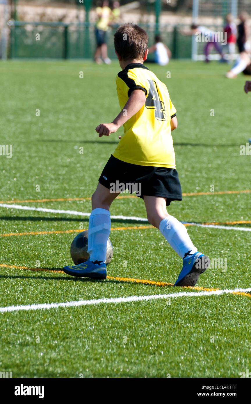 Picture of a football scene Stock Photo - Alamy
