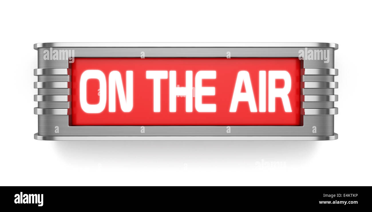 On Air Sign Vintage
